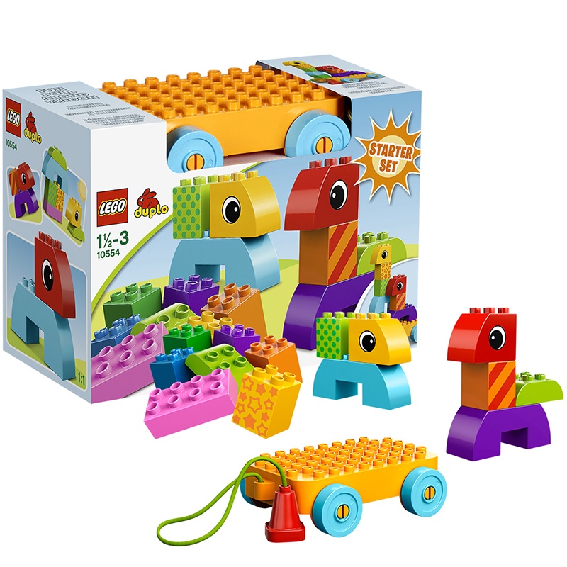 【LEGO 乐高益智积木】LEGO 乐高 duplo得宝婴童系列 积木拖车组 L10554价格_品牌_图片_评论-当当网